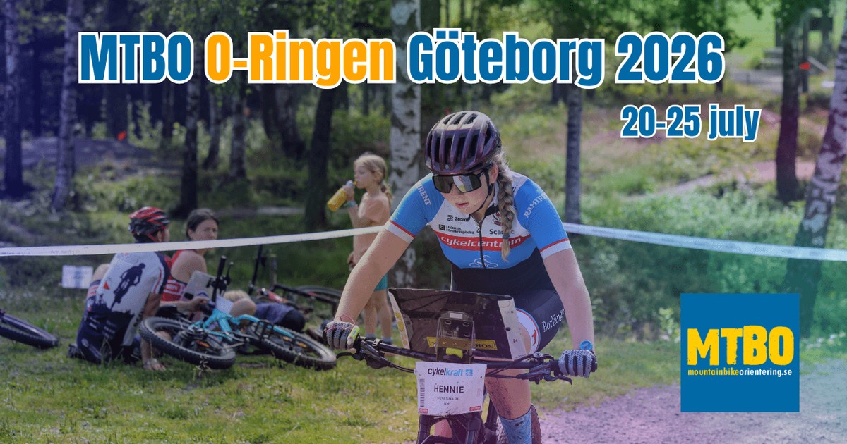 MTBO på O-Ringen Göteborg 2026